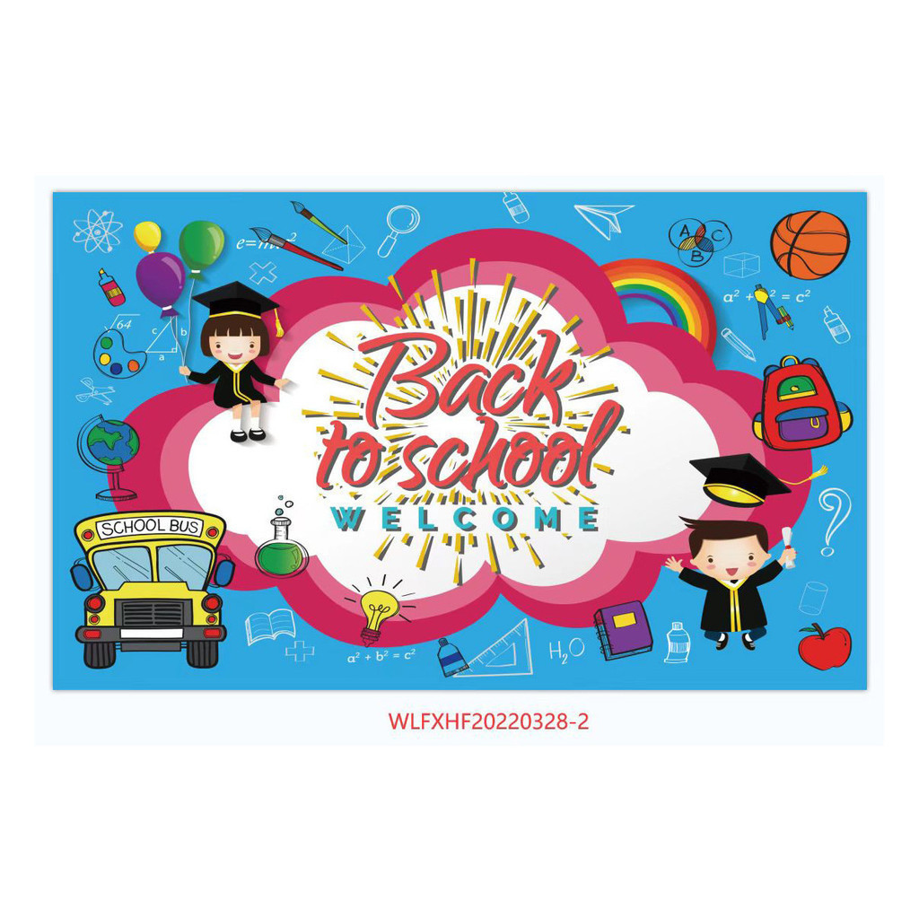 Back To School Classroom Party Decoration Banner Welcome Back To School ...