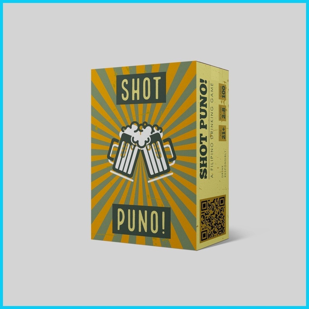 ∏ ∆ ☈ Shot Puno! Pinoy Drinking Card Game | Shopee Philippines