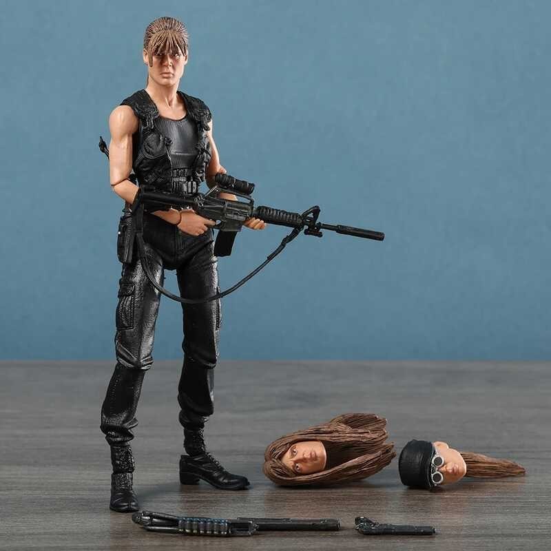 e NECA Terminator 2 Sarah Connor Ultimate Action Figure Doll PVC ...