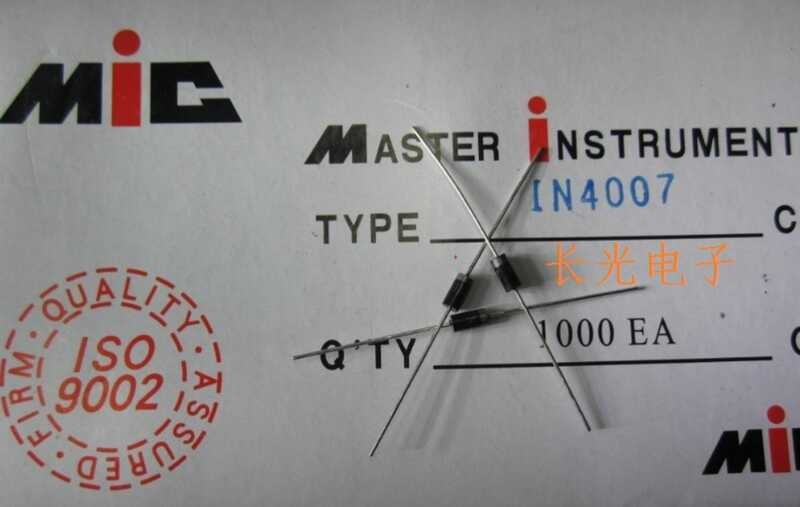 1N4007 (IN4007) Direct insertion rectifier diode 1000 pieces, 31 yuan ...