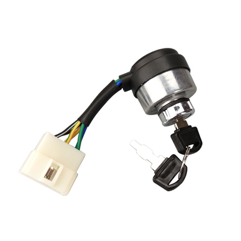 2-8KW generator start key switch gasoline 6-wire electric door 186 air ...