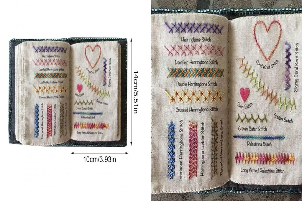 Craft Stitch Reference Book Diy Stitch Guide Ultimate Embroidery Stitch ...