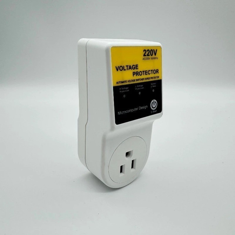 220V Power on Delay Voltage/Power Surge Protector 3500W 20A Automatic ...