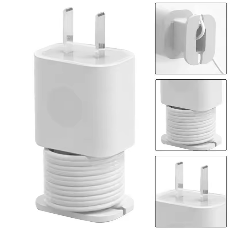 2 in 1 Charger Protector Data Cable Winder For Apple iPhone 18w 20w ...