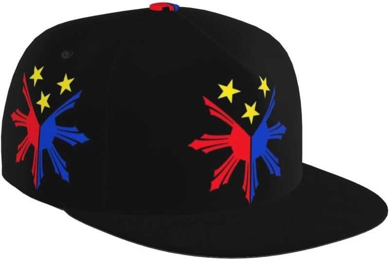 * Funny Philippine Flag Cap For Women Men Adjusable Filipino Baseball ...