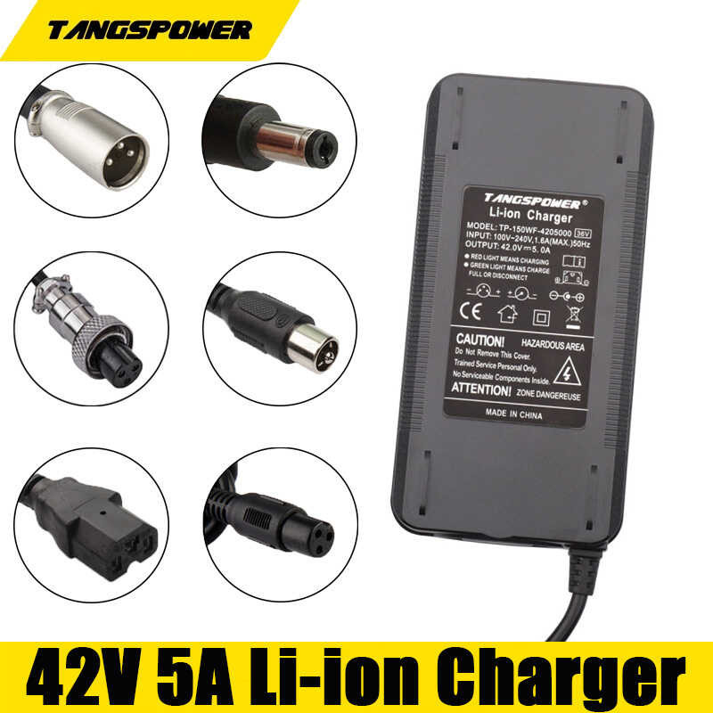 36V 5A Lithium Battery Charger Para sa 10S 42V 5A Li-ion Battery Pack Electric Bicycle Charger ...