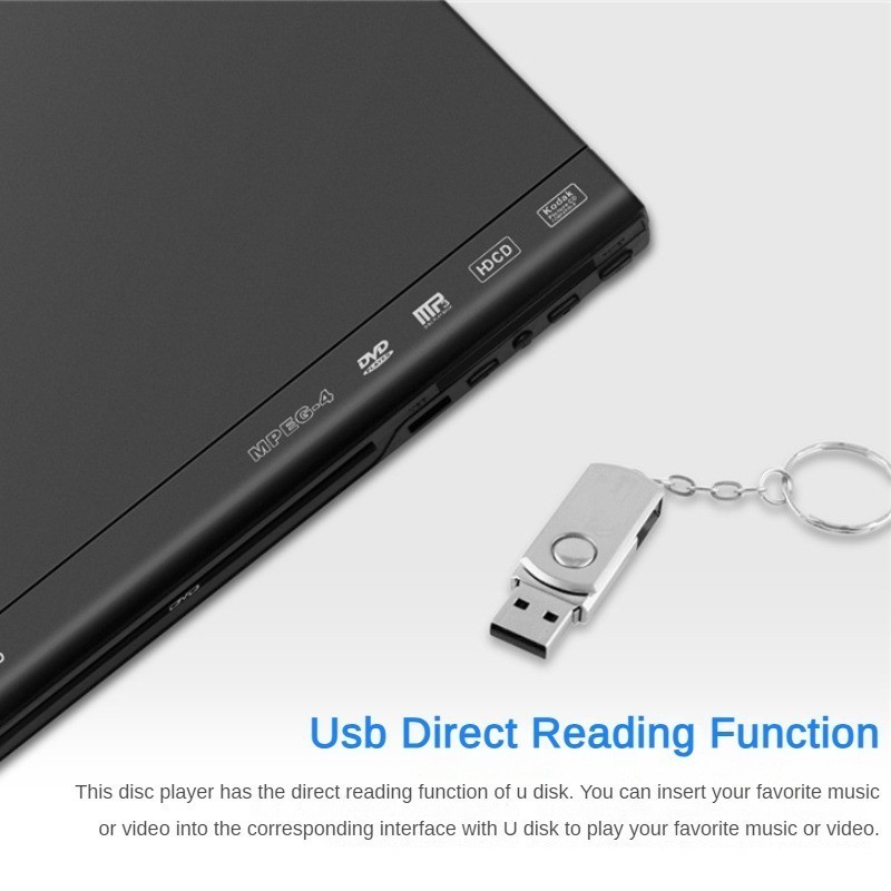 HD 1080P Household DVD Player Intelligent Dolby Surround Sound VCD ...