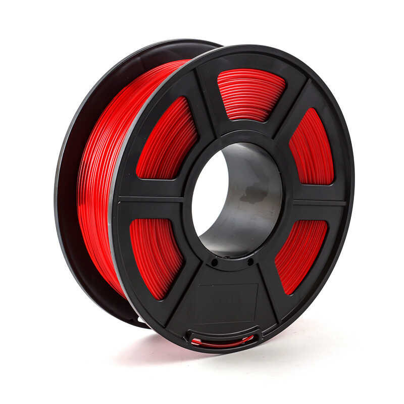 PETG Transparent Red Mm Filament Kg Lbs Plastic Material Para Sa FDM D ...