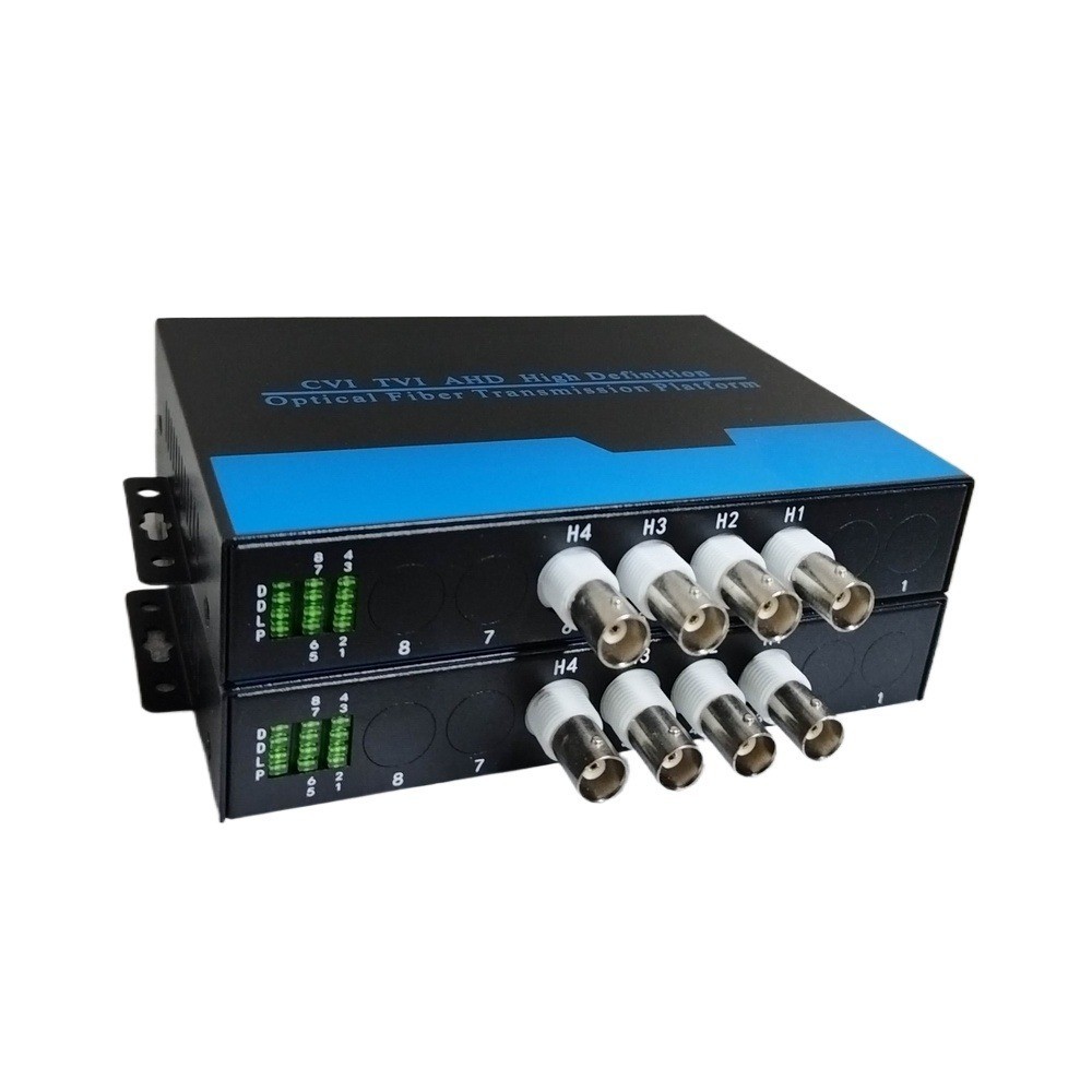 4V HD 1080P CVI Video Optical Transceiver FC/SC Interface With Low Loss ...