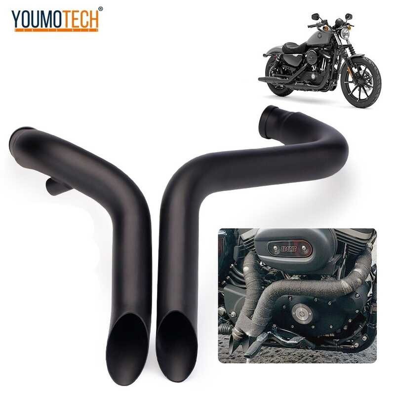Para Sa Harley Sportster Xl883 Xl1200 X48 Xl883 X48 X72 XL 1200 Motorcycle Exhaust Muffler Pipe ...