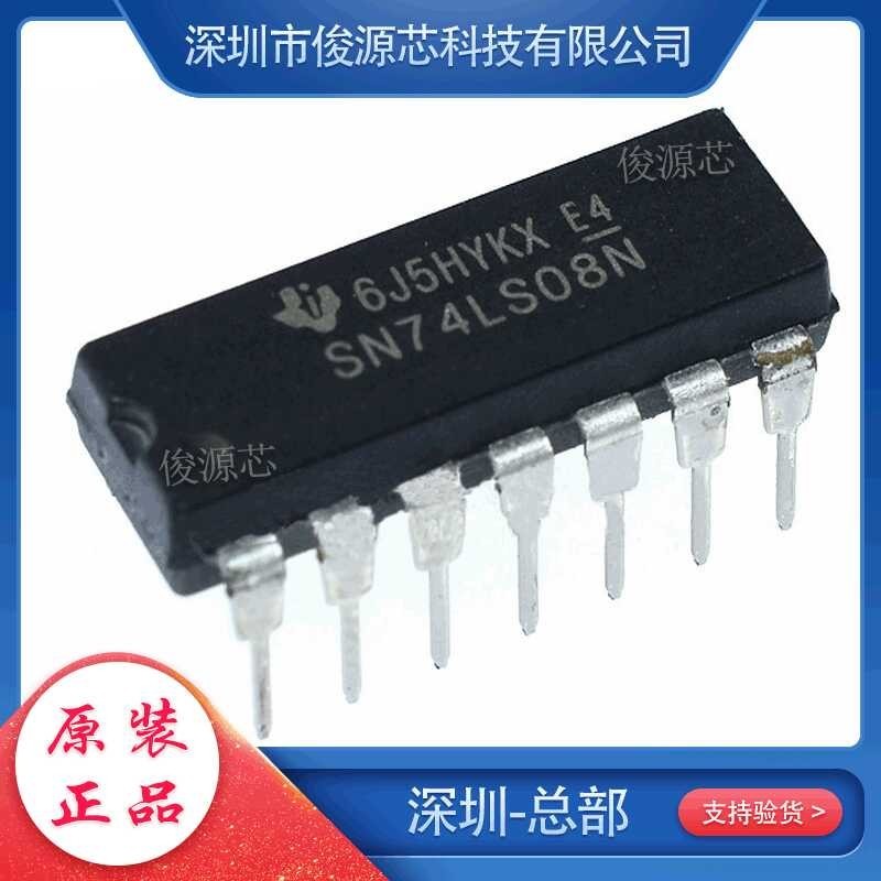 74Ls08 Sn74ls08n Quad 2-Input And Dip-14 Gate Inverter Original Equipment | Shopee Philippines