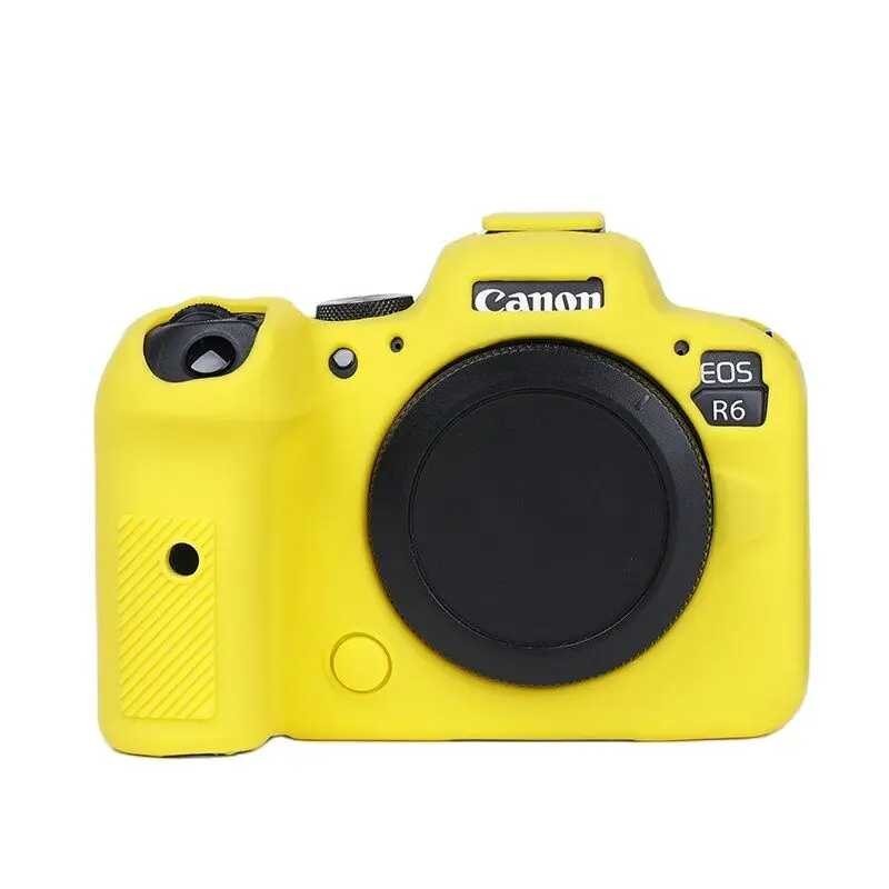 Д Para Sa Canon EOS Digital Cameras R6 Silicone Body Case Protective ...