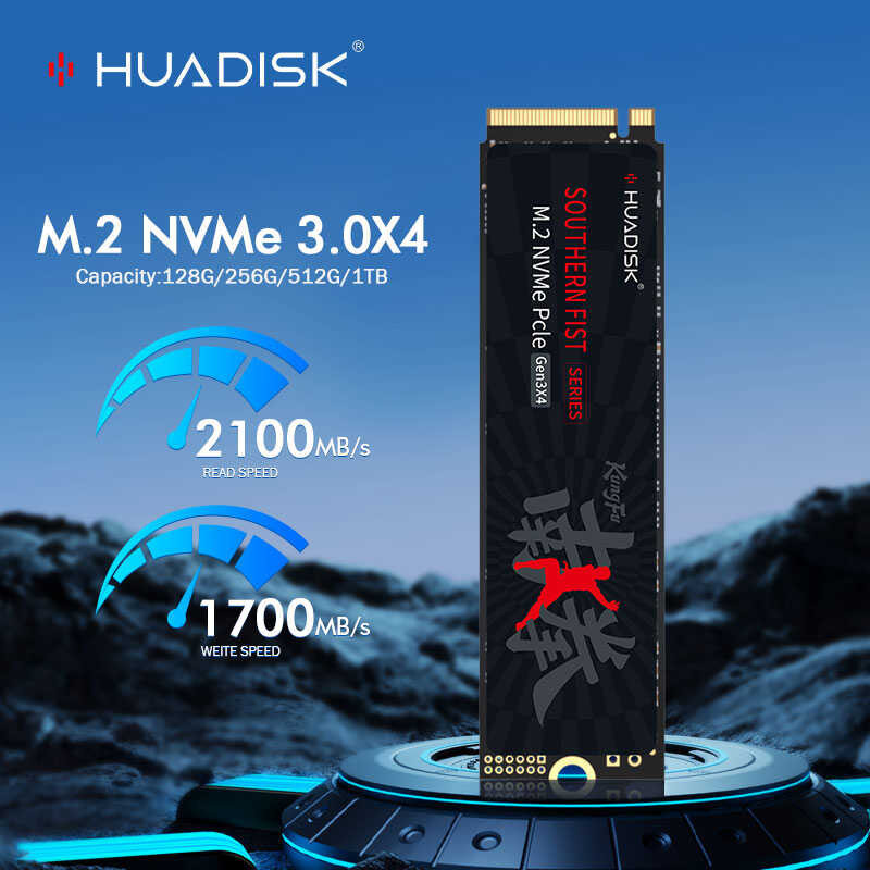 HUADISK M2 512GB Internal Solid State Drives SSD NVMe PCIe 1TB 256GB ...