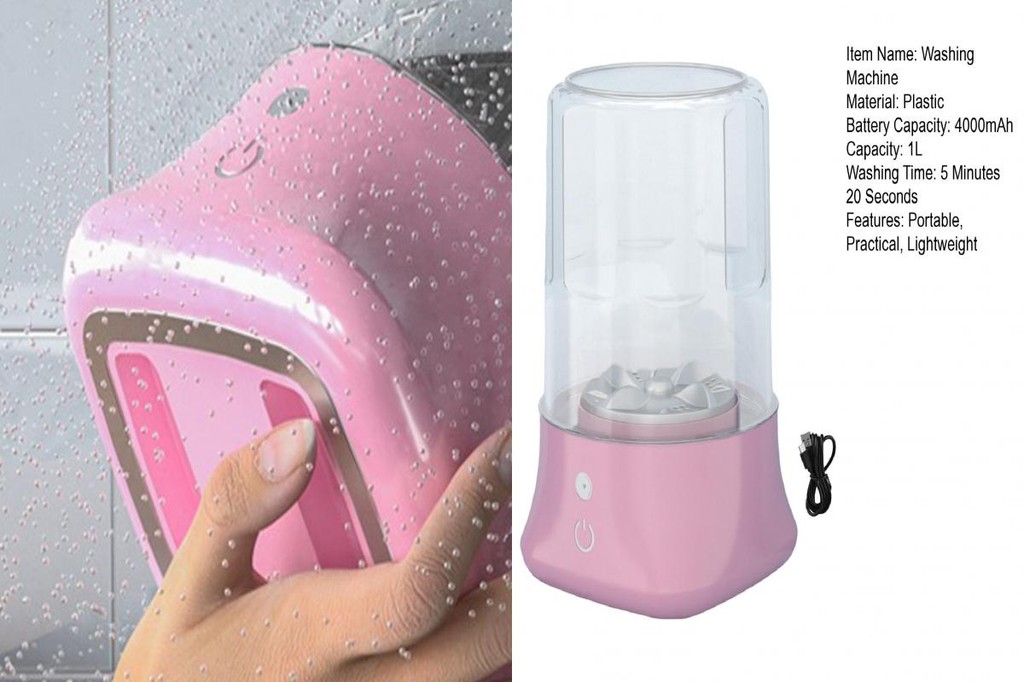 moreorders| Magnetic Charging Washer Small Laundry Machine Portable ...