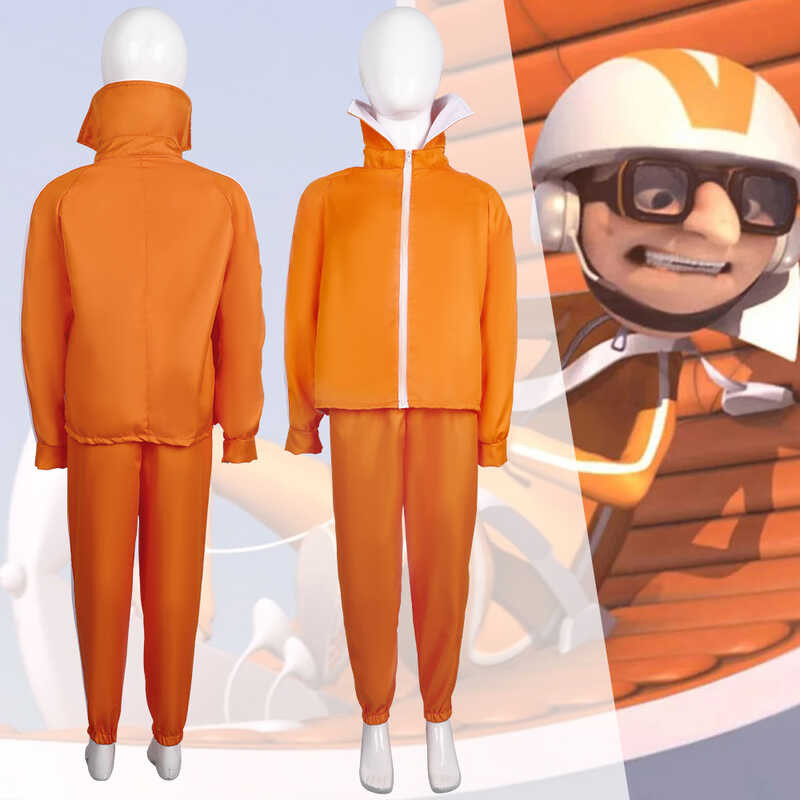 Despicable Daddy Victor cosplay costume jumpsuit stage performance ...