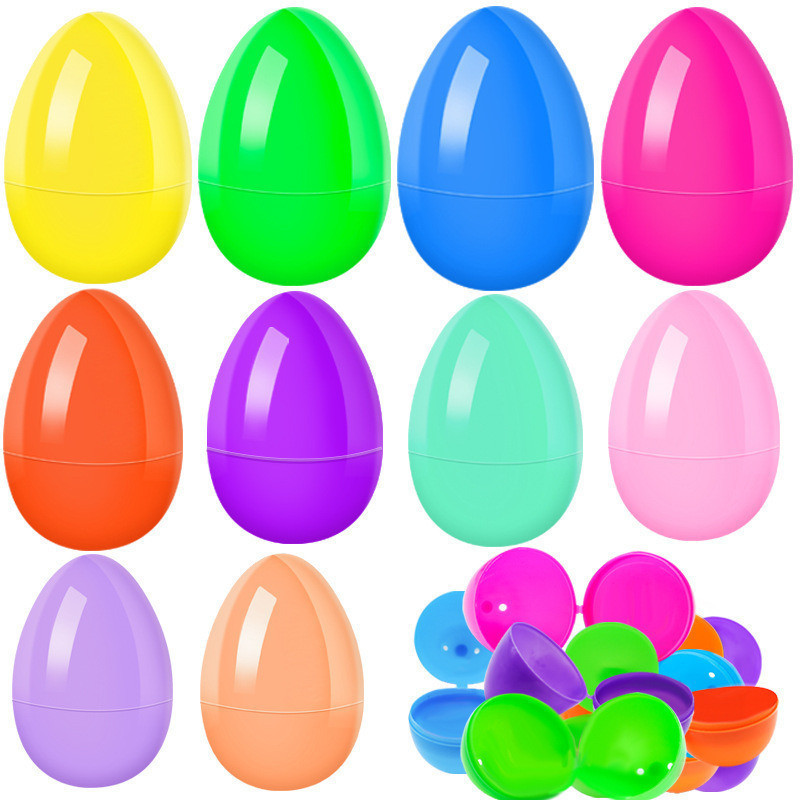 Classic Practical Random Color Easter Day Opening Painted Eggshell ...