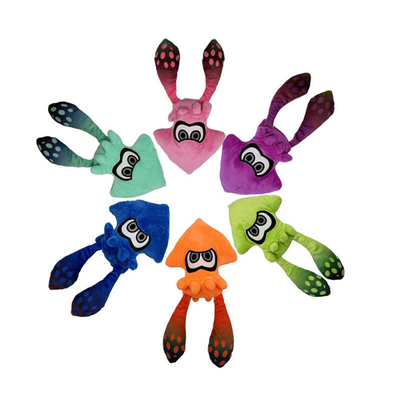 New Splatoon Jet Warrior Plush Toy Cartoon Anime Octopus Doll Children ...