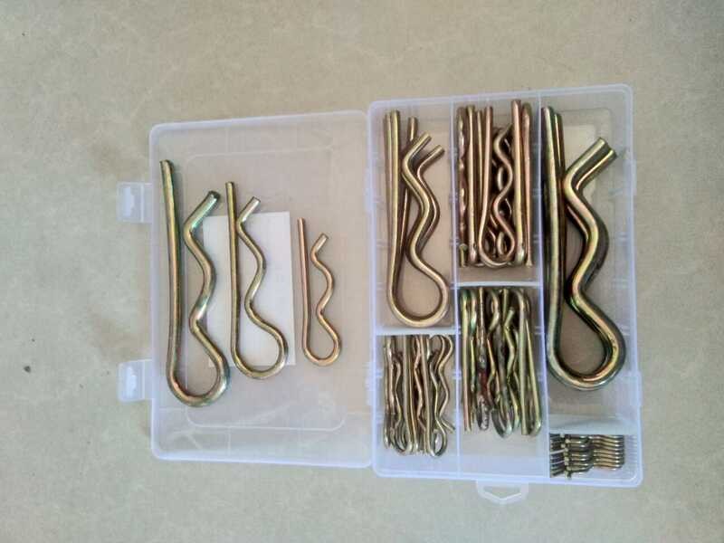 Spring steel B-type elastic open mouth pin/wave R-shaped card hair clip ...