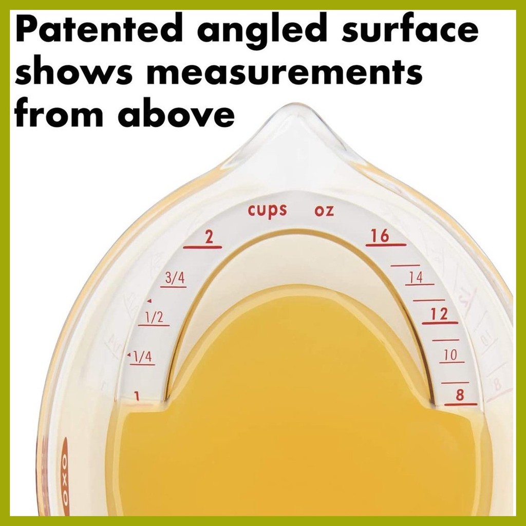 ۞ ∱ ┘ OXO Houseware Good Grips Angled Measuring Cup - 250ml | Shopee Philippines