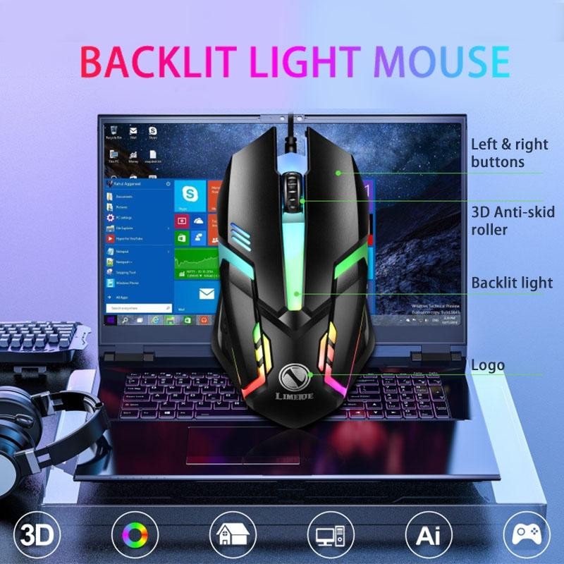 Zeus X Limeide Gtx-350 Colorful Led Gaming Keyboard Mouse Set ...