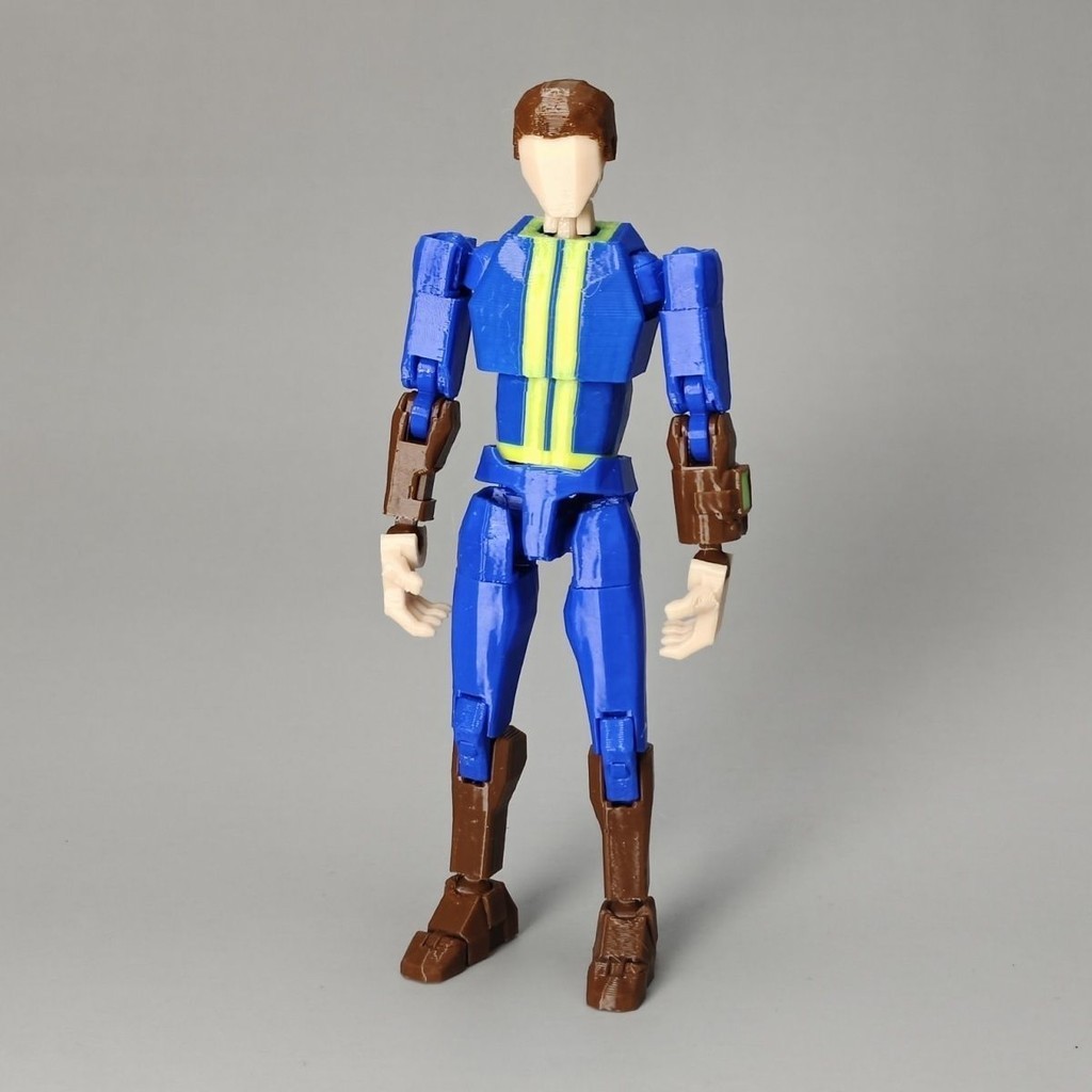 9L Original Body Radiation Shelter Costume Lucky 13 3D Printed Movable ...