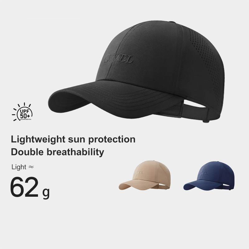 Camel Outdoor Baseball Summer Sunblock Sunblock Cap Female Face Small ...