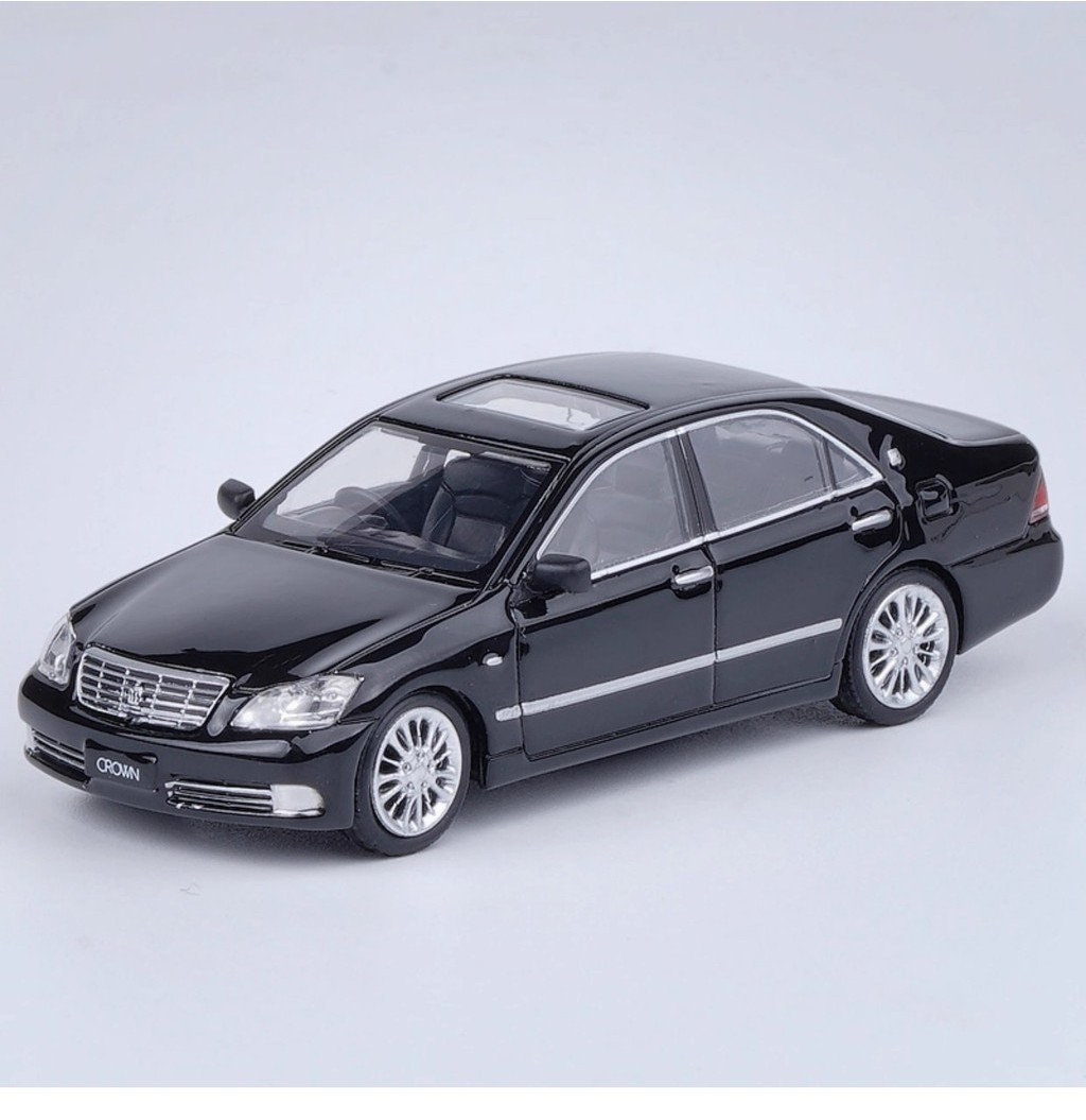 JKM 1/64 Limited Toyota Crown 12th Generation Car Model Simulation ...