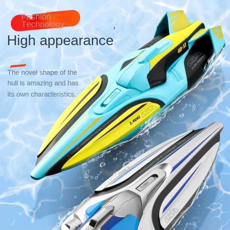 S1 Rc Large Boat Wireless Electric Long Endurance High-Speed 30Km/H2.4G ...