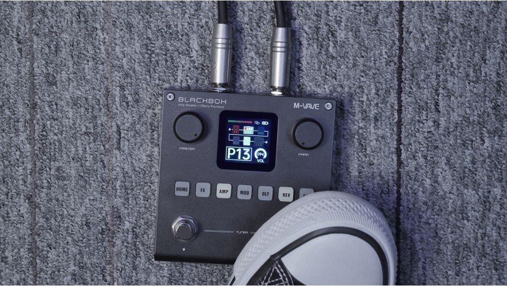 M-VAVE BLACKBOX Guitar Mutli-effect Pedal Audio Processor 44.1KHz/24bit ...