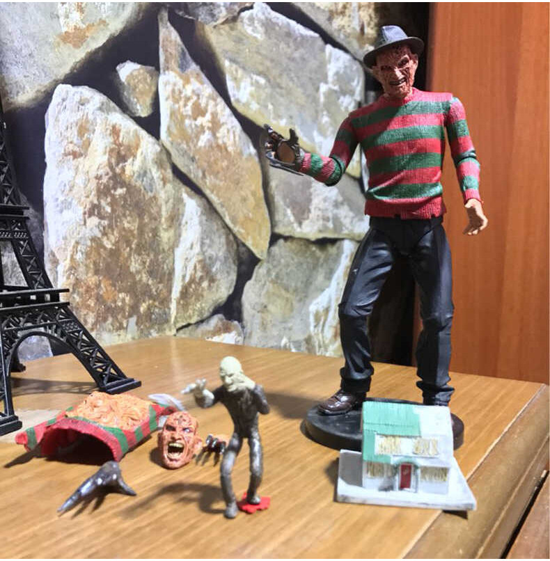 6 NECA Freddy Krueger Action Trick R Treat Sam Figure Freddy's Revenge ...