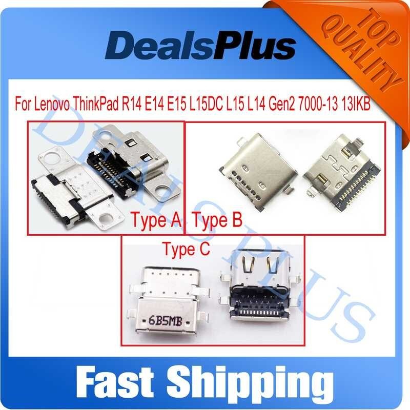 USB Type-C Bagong DC Power Jack Socket Connector Replacement Para Sa ...