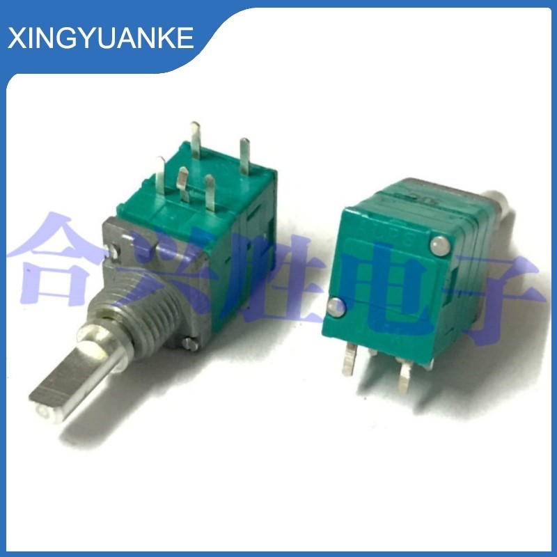 1Pcs/Lot EC09 Small Horizontal 360 Degree Rotation Encoder Key Switch ...