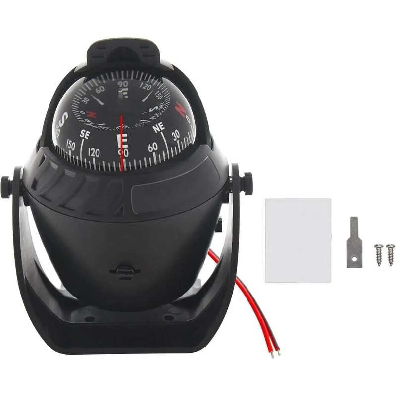 LY Boat Compass Flush Mount Compass, Marine Compass Dashboard ...