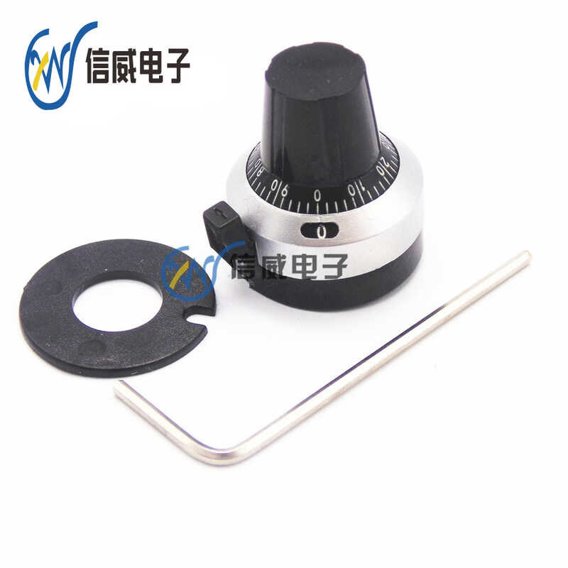 3590S Scale Knob with Lock One Position Single Window Digital Line ...