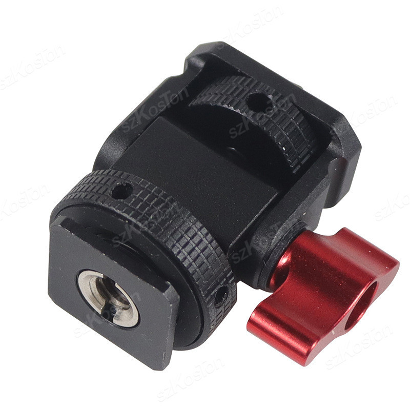 HOT Camera Hot Shoe Mount Monitor EVF Stand Holder Adapter Cold Shoe ...