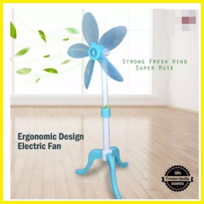 NEW, elise stand fan 5 Blades Stand Fan Portable Stand Fan Foldable ...