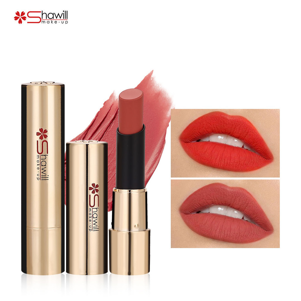Shawill Cosmetics Soft Mist Velvet Lipstick Lip Make Up Long Lasting S2053 | Shopee Philippines