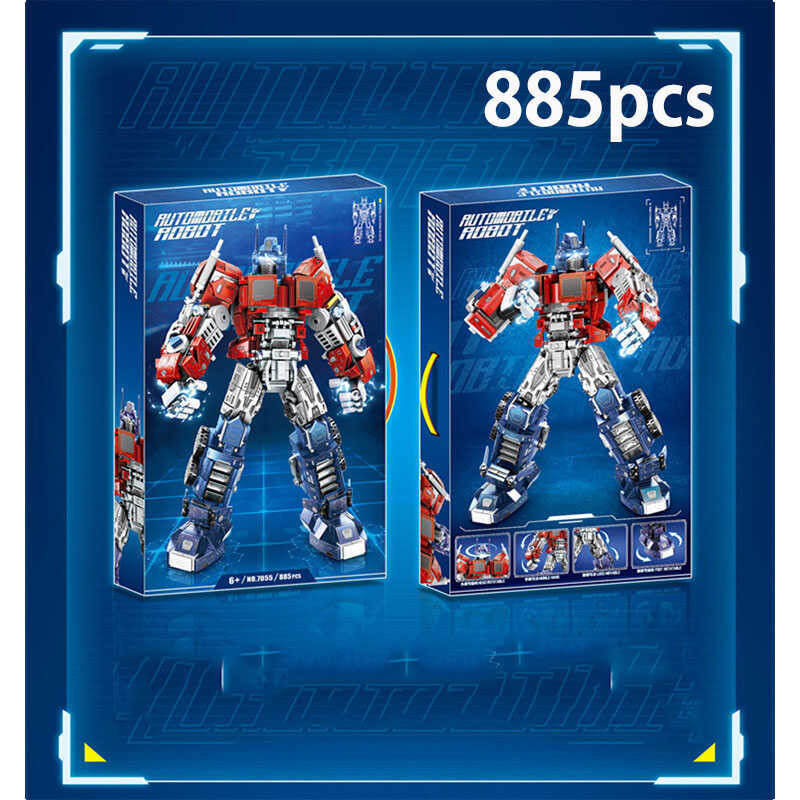 LY Transformers Herocross Building Blocks Optimus Prime Bumblebee ...