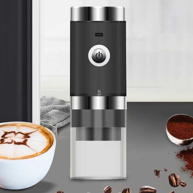 Grain Baosity Grind Beans Mill Electric Coffee Grinder Para Sa Espresso ...