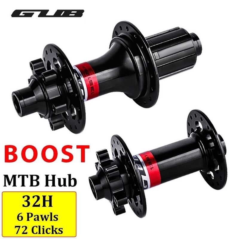 1351 BOOST GUB MTB Bike Thru Axle Hub 32 Holes 6 Pawls 72 Clicks 15 ...