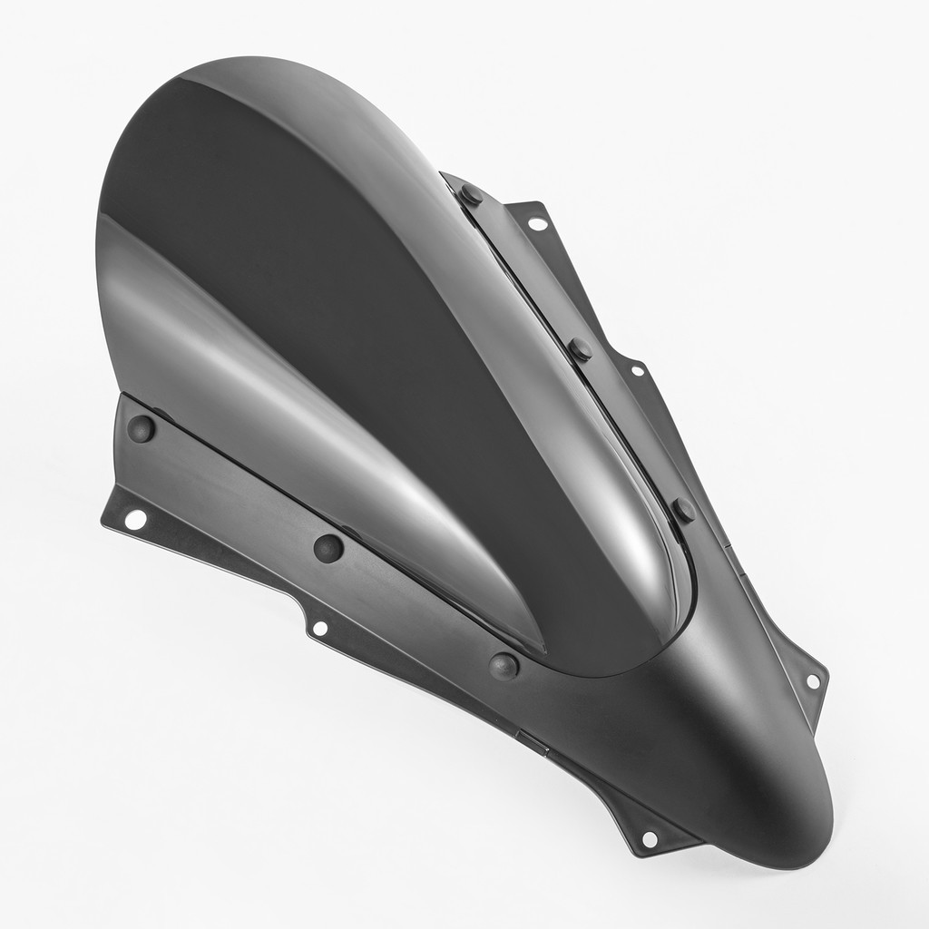 Double Bubble Windshield Windscreen Wind Deflector For Kawasaki Ninja ...