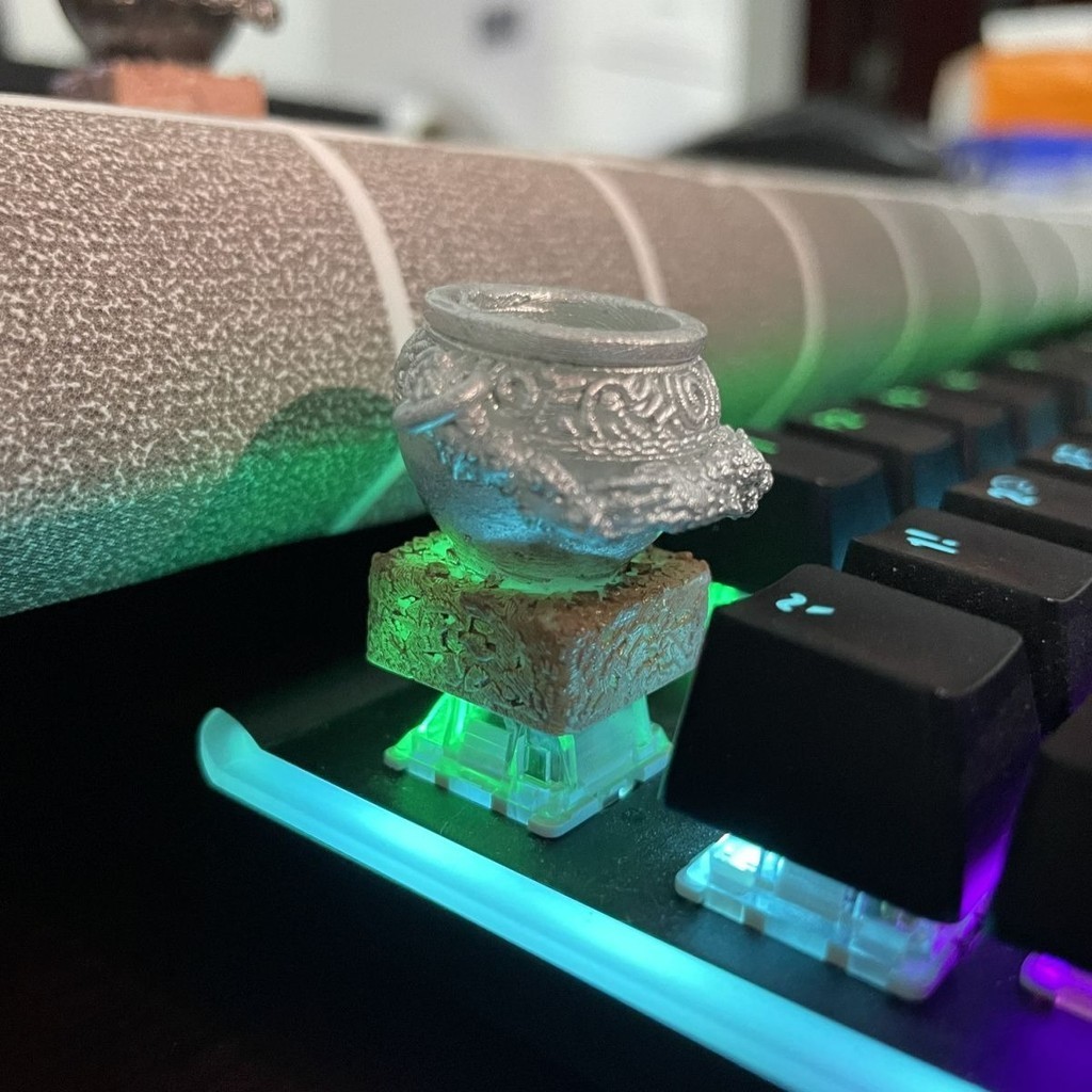 Elden Ring Warrior Jar Keycap Creative Cross Axis Mechanical Keyboard ...