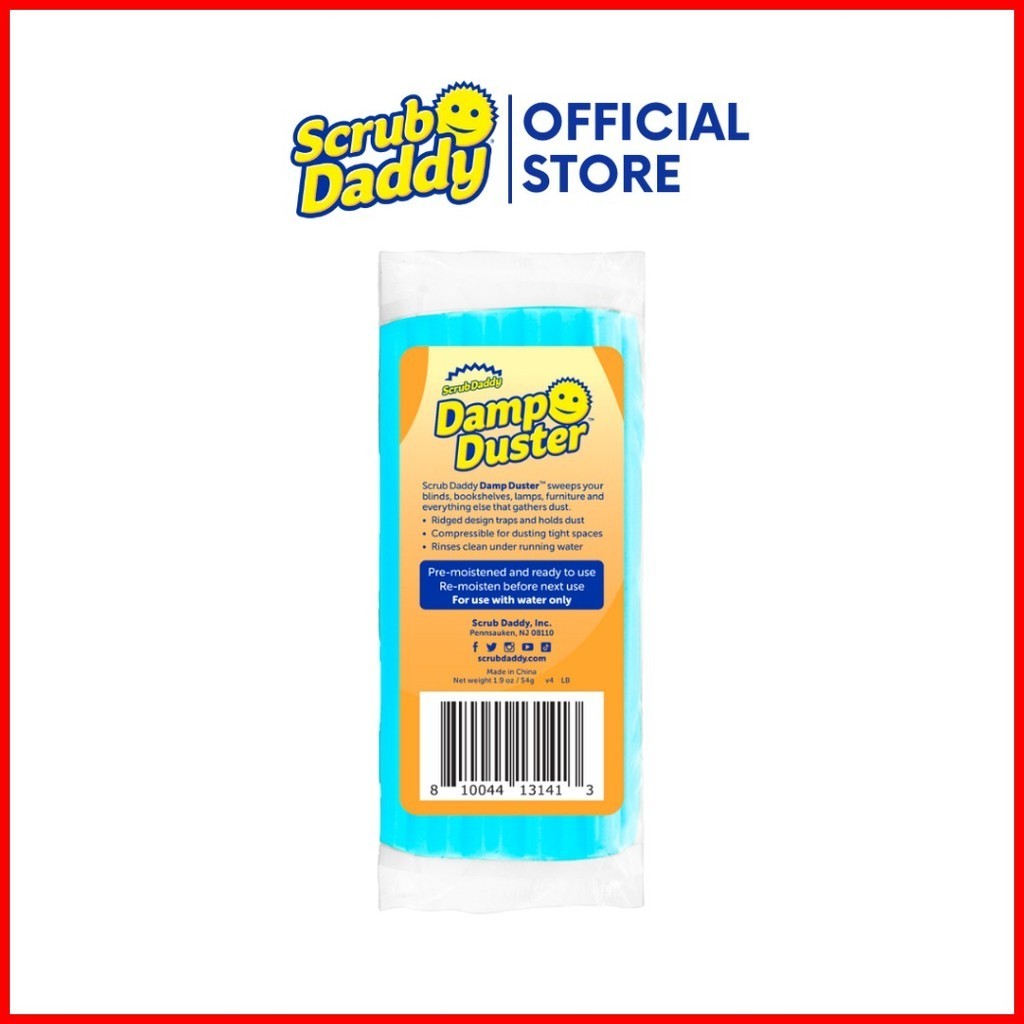 Scrub Daddy Damp Duster - Magical Dust Cleaning Sponge | Shopee Philippines