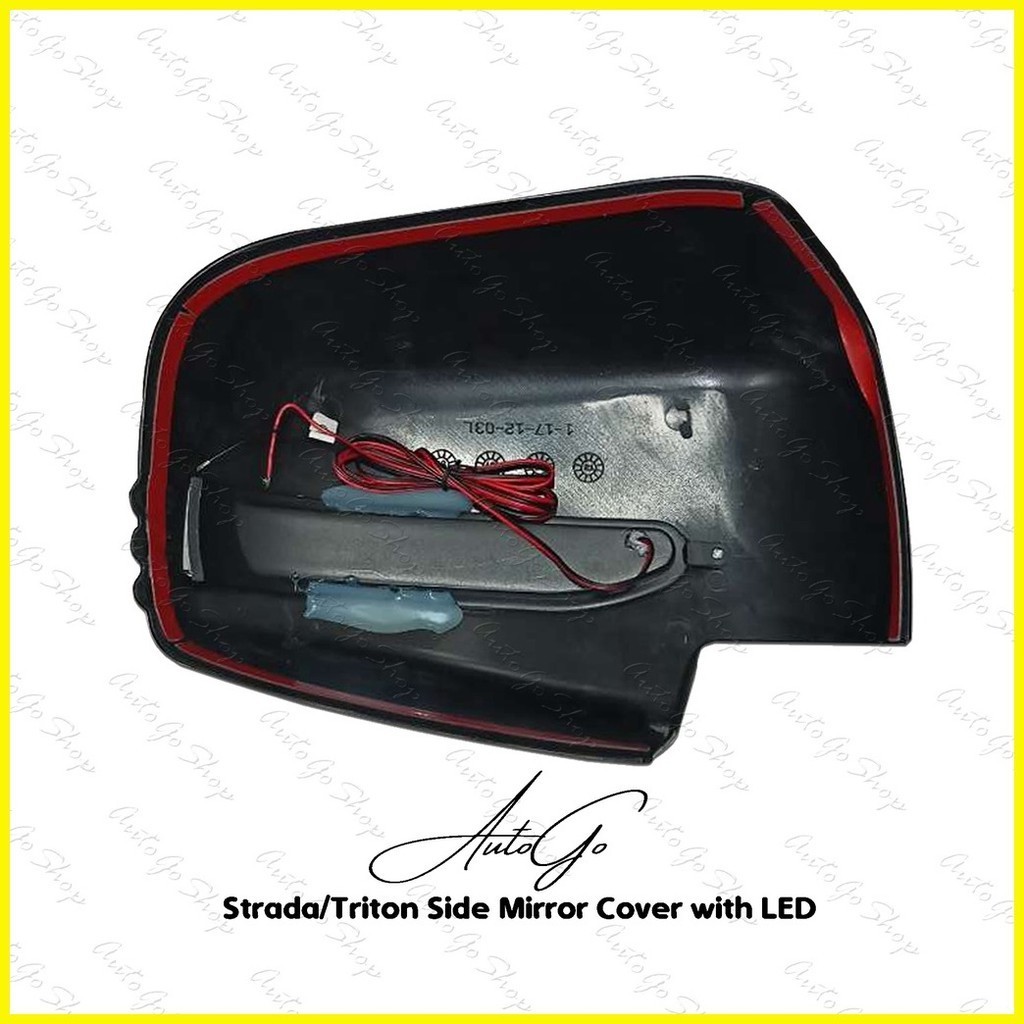 Mitsubishi Strada/Triton 2009 - 2011 Side Mirror Cover with Led Lights ...