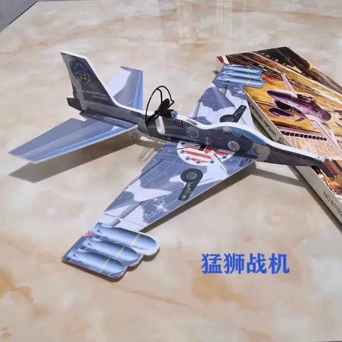 Foam Hot Airplane Play Hand Throwing Airplane Electric Plane Electric ...