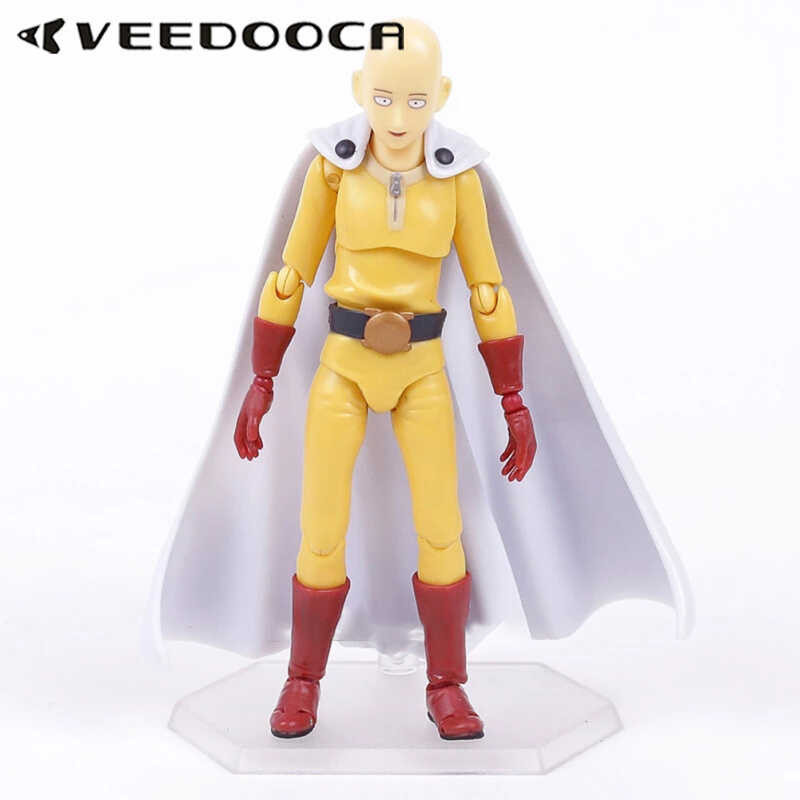 VEEDOOCA Figma 310 Mini One Punch Man Saitama Action Figure Collectible ...