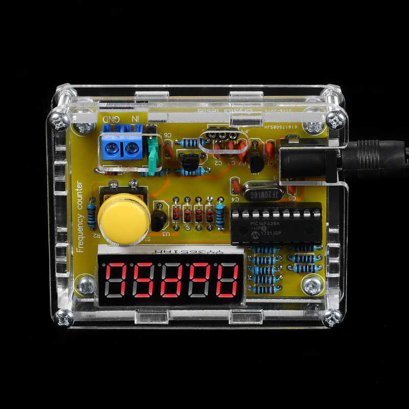 Crystal DIY Frequency Counter Meter Oscillator Tester Gamit Ang ...