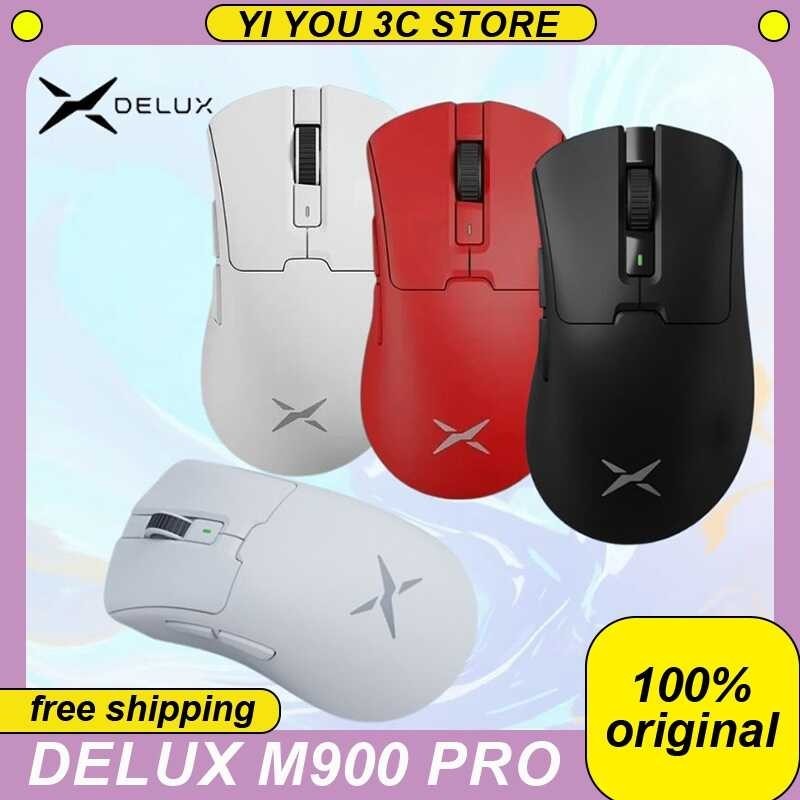 M900 De Pro Wireless Mouse Dual Mode 8K Paw3395 Gaming Mouses ...