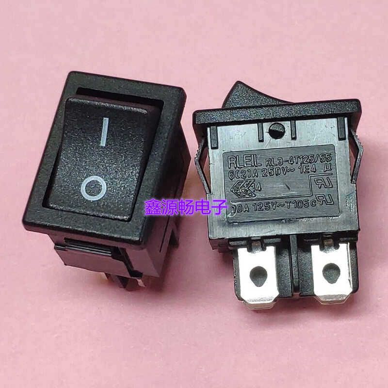 Taiwan RLEIL Power Switch RL3-4 Dual Four Leg 2-speed Boat shaped ...