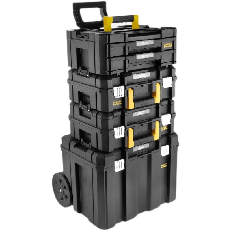 Stanley DeWei Flexible Stacking Toolbox Mobile Storage Box Industrial ...